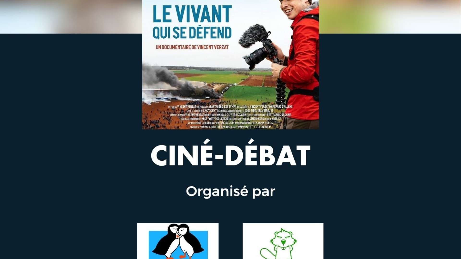 Ciné-débat : Le Vivant qui se défend | Le Prog