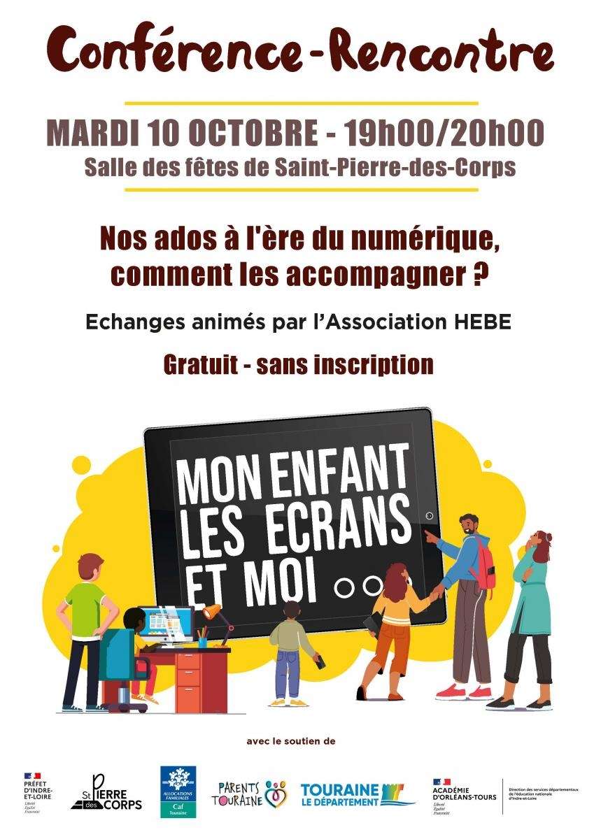 Conférence "Nos ados à l'ère du numérique, comment les accompagner ...
